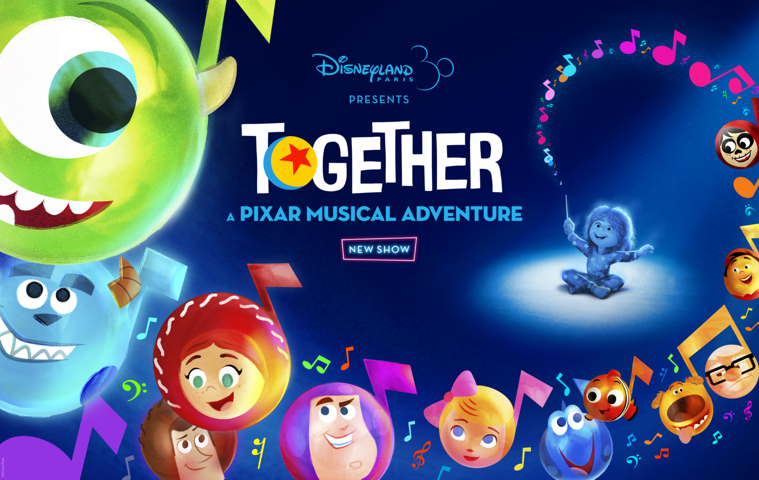 NEW: Together: A Pixar Musical Adventure -Disneyland Paris