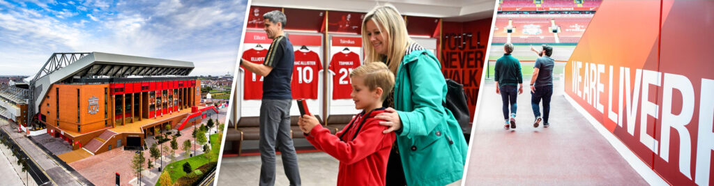 Liverpool FC (Anfield) Stadium Tour & Museum Entry for Two